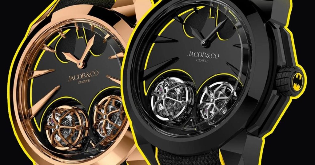 Jacob & Co. ra mắt dòng đồng hồ Batman xa xỉ