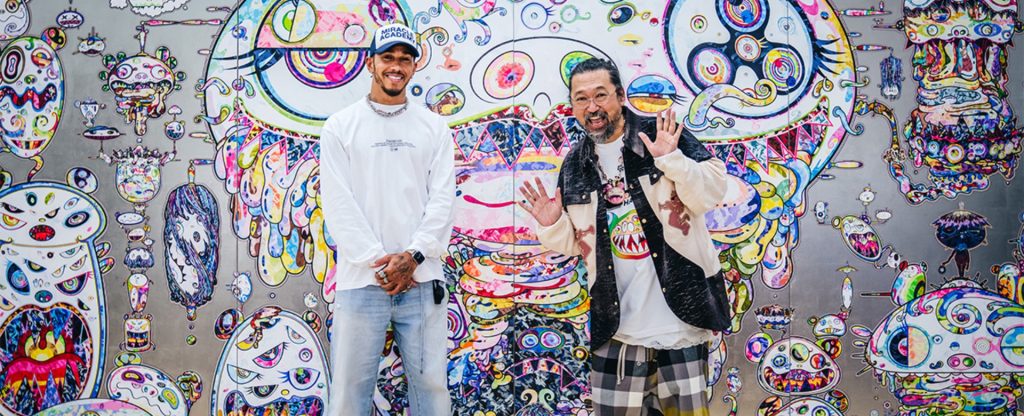 Lewis Hamilton x Takashi Murakami: Cú bắt tay bất ngờ