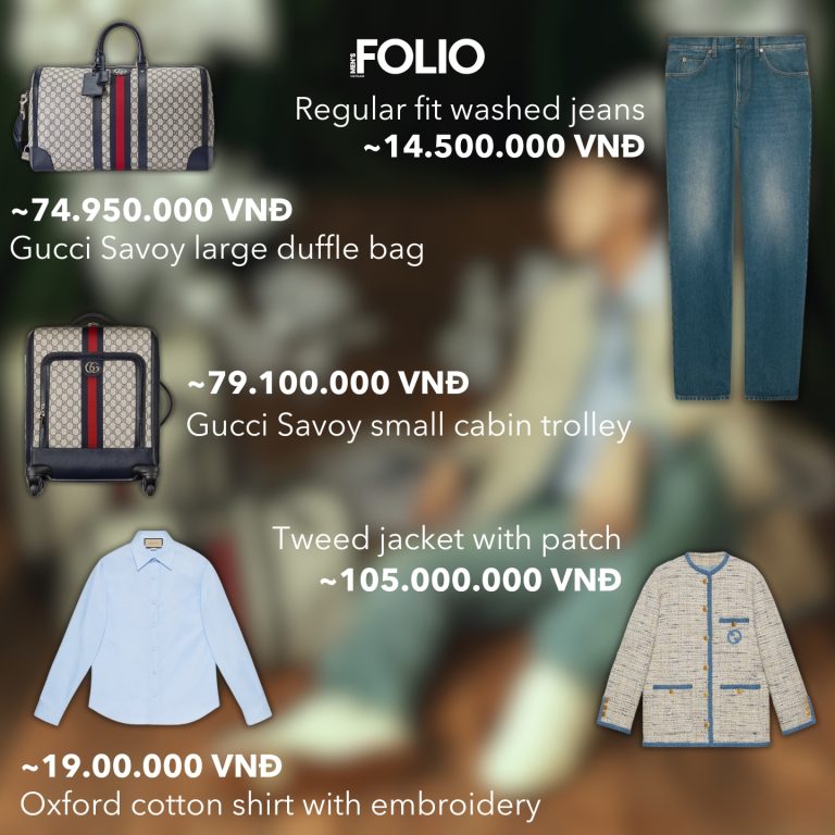 Bóc giá đồ Gucci trong bộ ảnh thời trang cùng Sơn Tùng M-TP