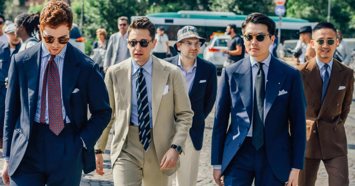Sự "tiến hóa" của những bộ suit dành cho nam giới