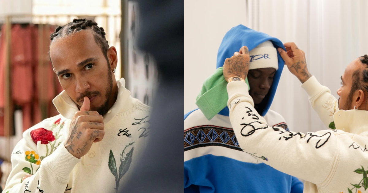Tay đua Lewis Hamilton trở thành Đại sứ thương hiệu Dior Men