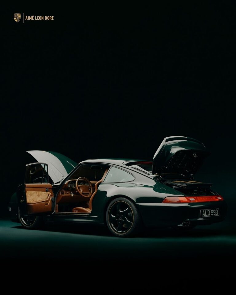 Xe Porsche 993 Turbo x ALD: Sự giao thoa thời trang và cơ khí