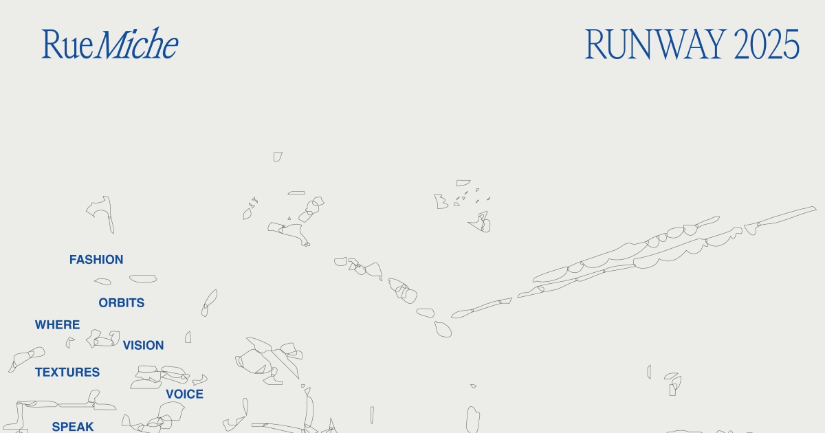 Rue Miche ra mắt sàn diễn thời trang 2025 với chủ đề "ORBIT"