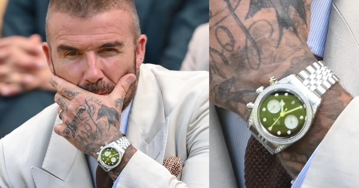 David Beckham và chiếc đồng hồ Tudor độc nhất vô nhị