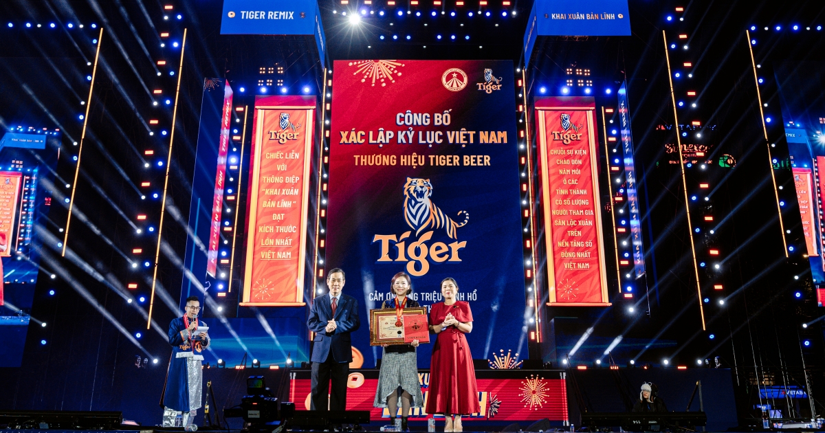 Tiger Remix 2026 xác lập kỷ lục tại Việt Nam